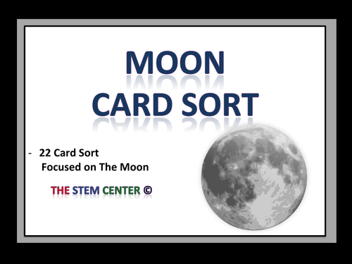 Moon Card Sort | Teaching Resources