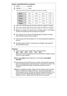KS2 - time intervals- time difference - word problems - Sats - Year 5 6 ...