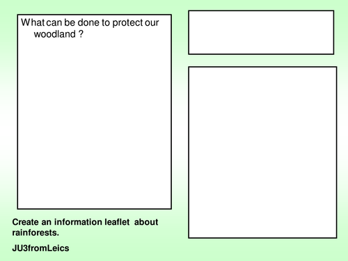 WOODLAND writing activities. Information and persuasive. | Teaching ...