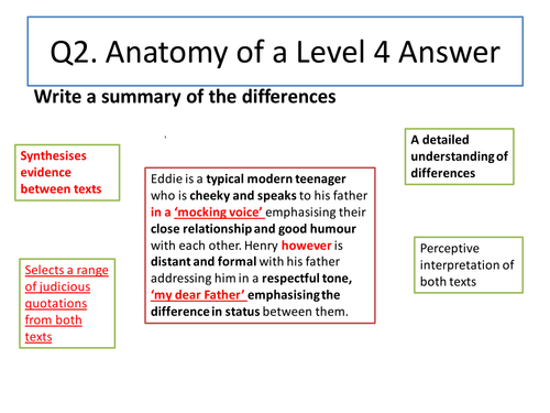 NEW AQA English Language Paper 2 Marking Scheme AND sample answer ...