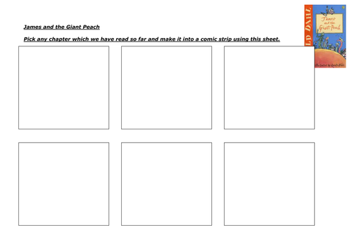 James and the Giant Peach by Roald Dahl | Teaching Resources