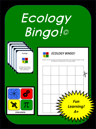 Science Game: BINGO BUNDLE! | Teaching Resources