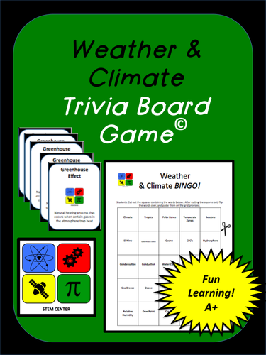 Weather and Climate BINGO! | Teaching Resources