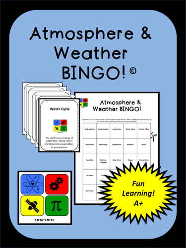 Science Game: BINGO BUNDLE! | Teaching Resources