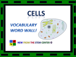 Cells: Word Wall | Teaching Resources