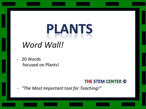 Science: Word Walls! | Teaching Resources