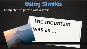 Similes and Metaphors | Teaching Resources