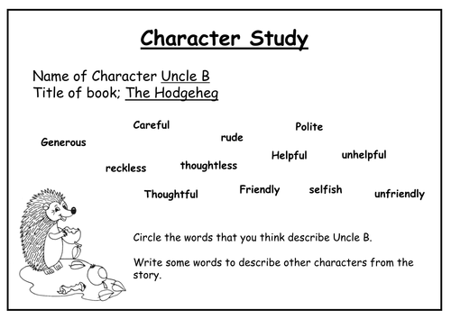 THE HODGEHEG STORY TEACHING RESOURCES EYFS KS1-2 HEDGEHOG ROAD SAFETY ...