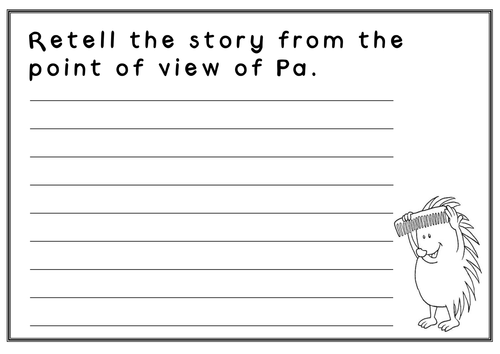 THE HODGEHEG STORY TEACHING RESOURCES EYFS KS1-2 HEDGEHOG ROAD SAFETY ...