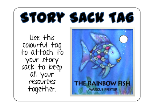 RAINBOW FISH STORY TEACHING RESOURCES EYFS KS1-2 ENGLISH FRIENDSHIP ...