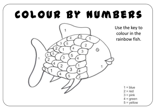 RAINBOW FISH STORY TEACHING RESOURCES EYFS KS1-2 ENGLISH FRIENDSHIP ...