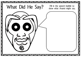 ANANSI STORY TEACHING RESOURCES EYFS KS1 READING AFRICA SPIDER ANIMALS ...