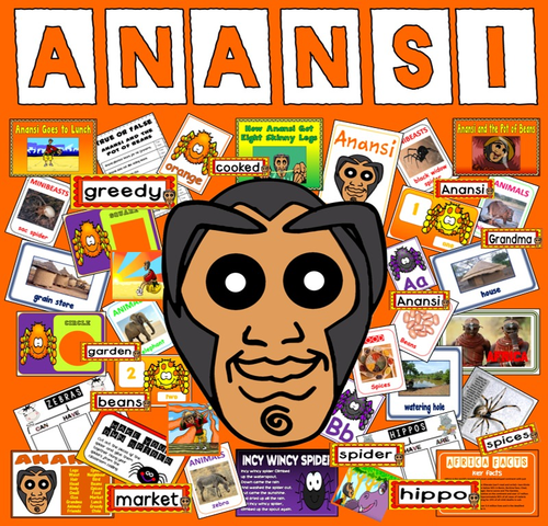 *STORY BUNDLE* ANANSI X 3, HANDA'S SURPRISE AND HEN, GIRAFFES CAN'T ...