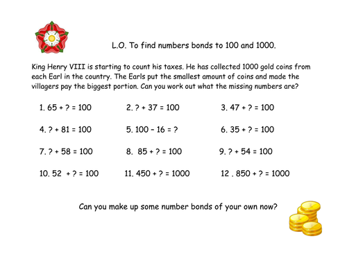 number-bonds-to-1000-and-decimals-teaching-resources