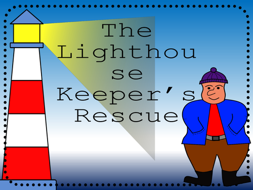 LIGHTHOUSE KEEPERS RESCUE STORY TEACHING RESOURCES EYFS KS1 READING ...