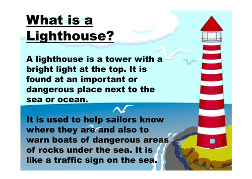 LIGHTHOUSE KEEPERS RESCUE STORY TEACHING RESOURCES EYFS KS1 READING ...