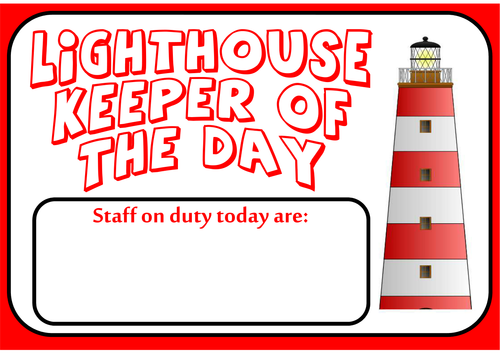LIGHTHOUSE KEEPERS RESCUE STORY TEACHING RESOURCES EYFS KS1 READING ...