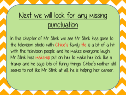 Editing Writing Complete Lesson – Mr Stink | Teaching Resources