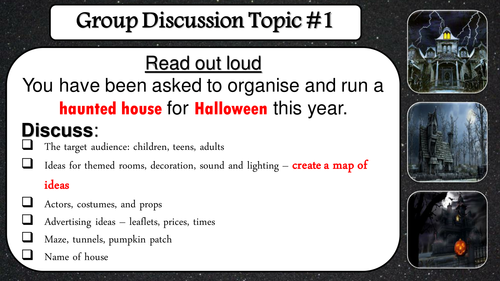 Group Discussion National 4/3 Prompts | Teaching Resources