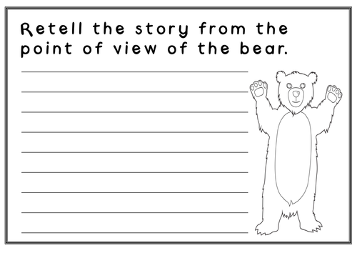 WE'RE GOING ON A BEAR HUNT STORY TEACHING RESOURCES SACK EYFS KS1 ...