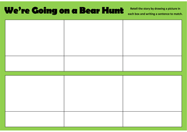 WE'RE GOING ON A BEAR HUNT STORY TEACHING RESOURCES SACK EYFS KS1 ...