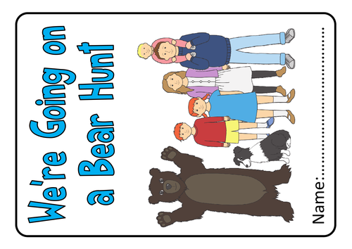 WE'RE GOING ON A BEAR HUNT STORY TEACHING RESOURCES SACK EYFS KS1 ...