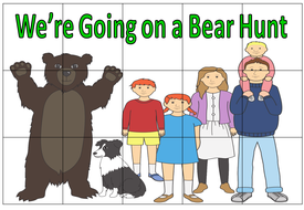WE'RE GOING ON A BEAR HUNT STORY TEACHING RESOURCES SACK EYFS KS1 ...