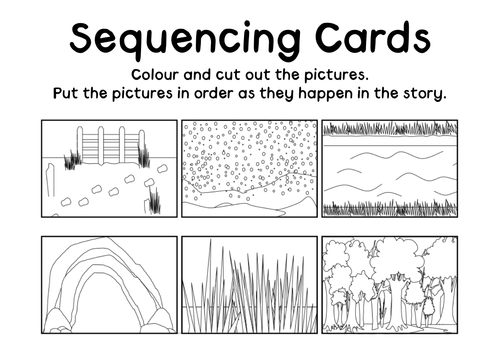 WE'RE GOING ON A BEAR HUNT STORY TEACHING RESOURCES SACK EYFS KS1 ...