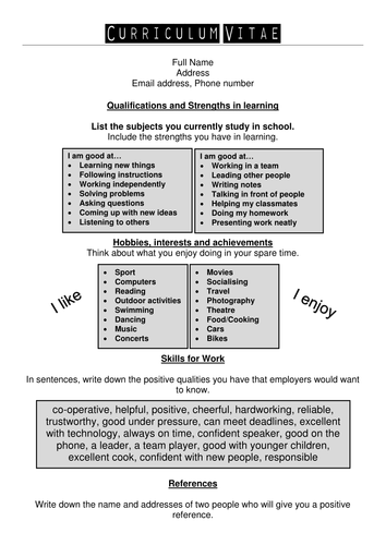 National 4/3 Reading and Writing - JOBS | Teaching Resources