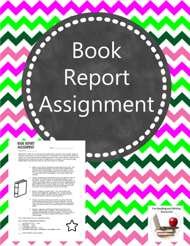 Book Report Assignment | Teaching Resources