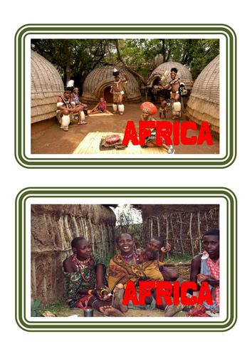 HANDA'S SURPRISE AND HANDA'S HEN HUGE STORY TEACHING RESOURCES EYFS KS1 ...