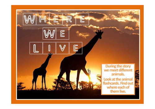 HANDA'S SURPRISE AND HANDA'S HEN HUGE STORY TEACHING RESOURCES EYFS KS1 ...