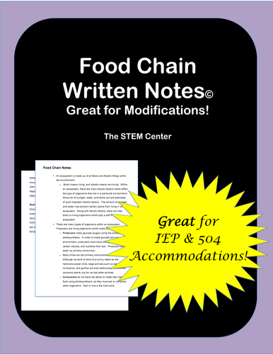 Science Notes Bundle Vol.1 | Teaching Resources