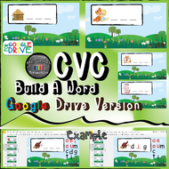 CVC Build a Word - Google Drive Interactive Version | Teaching Resources