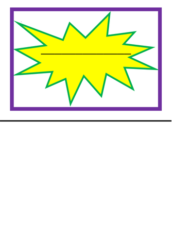 What is it? Writing frames for children to write clues to describe ...