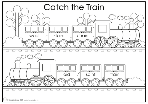 ai Phonics Game 'Catch the Train' | Teaching Resources