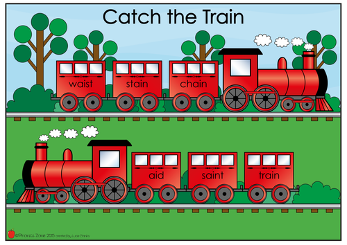 ai Phonics Game 'Catch the Train' | Teaching Resources