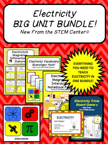 Physical Science: BIG UNITS BUNDLE! | Teaching Resources