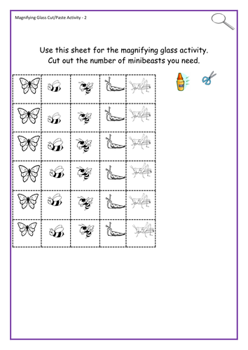 Addition Counting Minibeasts Bugs Insects Worksheets Activities ...