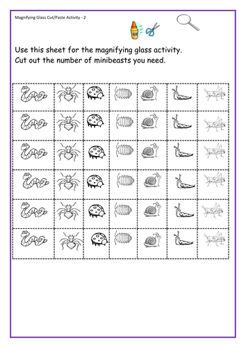 Addition Counting Minibeasts Bugs Insects Worksheets Activities ...
