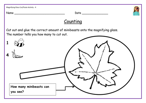 Addition Counting Minibeasts Bugs Insects Worksheets Activities ...