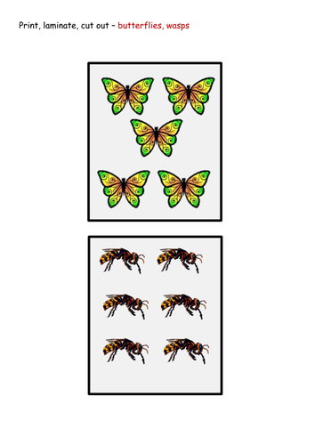 Addition Counting Minibeasts Bugs Insects Worksheets Activities ...