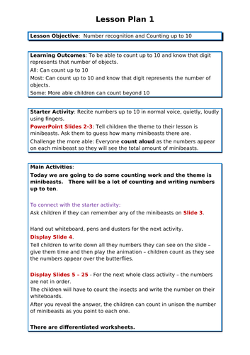 Addition Counting Minibeasts Bugs Insects Worksheets Activities ...