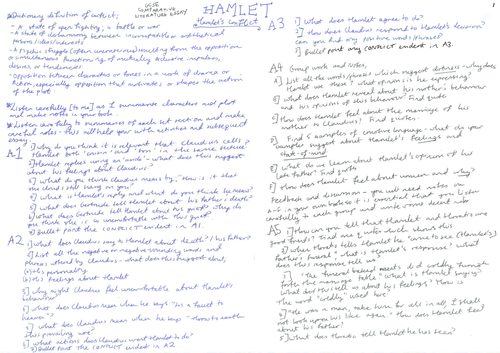 GCSE English Literature Hamlet by William Shakespeare | Teaching Resources