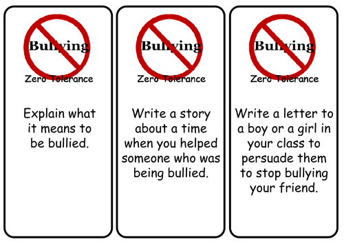 BULLYING TEACHING RESOURCES SCHOOL BULLY VICTIM BEHAVIOUR DISPLAY ...