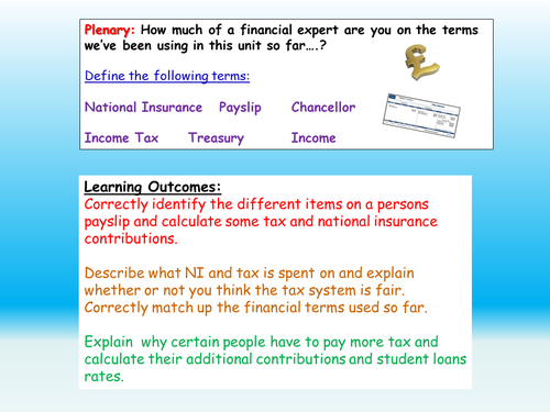 Personal Finance / Careers | Teaching Resources