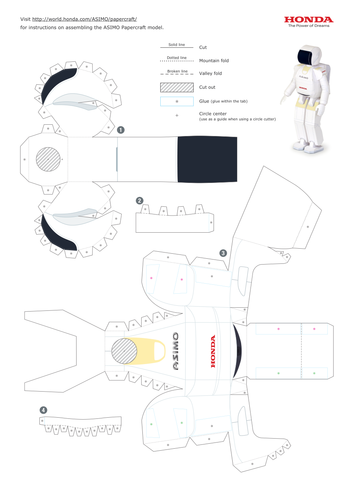 Asimo robot creations | Teaching Resources