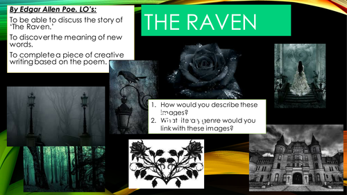 The Raven (Edgar Allen Poe.) | Teaching Resources