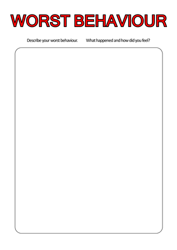 BEHAVIOUR TEACHING RESOURCES ACTIVITIES DISPLAY KEY STAGE 2-4 SEN ...