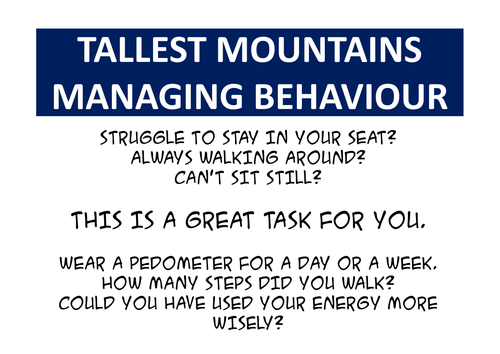 BEHAVIOUR TEACHING RESOURCES ACTIVITIES DISPLAY KEY STAGE 2-4 SEN ...